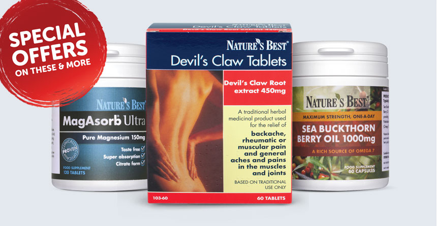 Natures Best - Vitamins, Minerals and Nutritional supplements. UK Mailorder