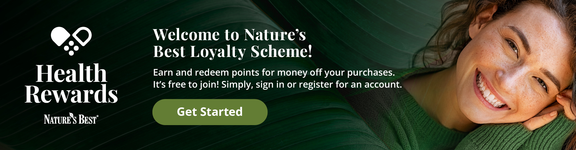 My health rewards | My account | Nature's Best