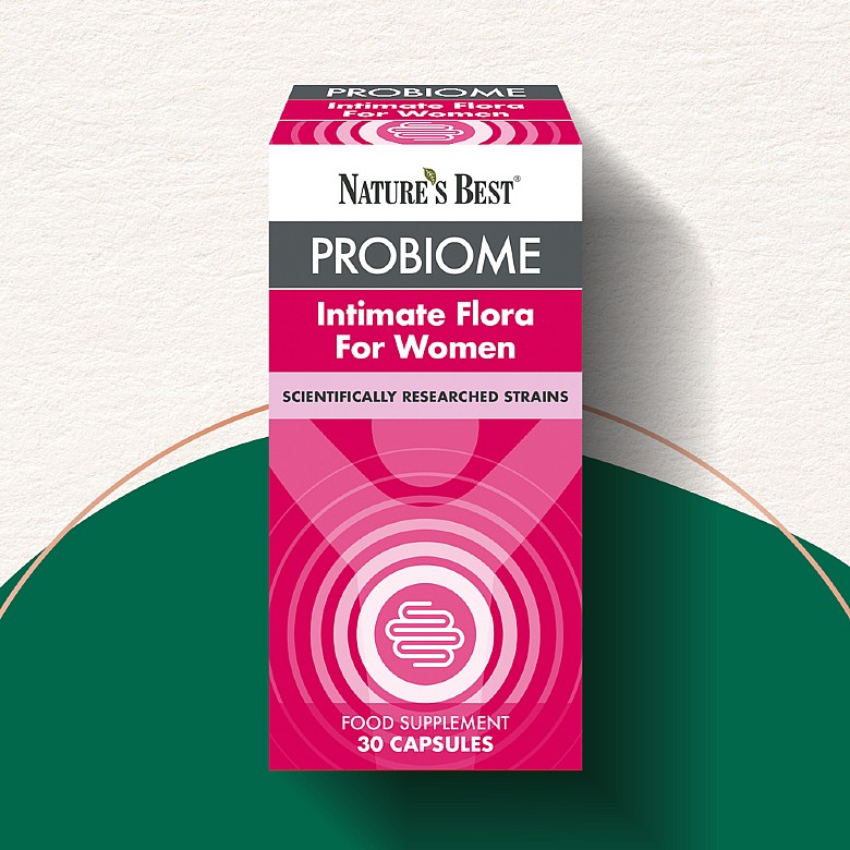 ProBiome Intimate Flora for Women | Live Bacteria | Nature’s Best
